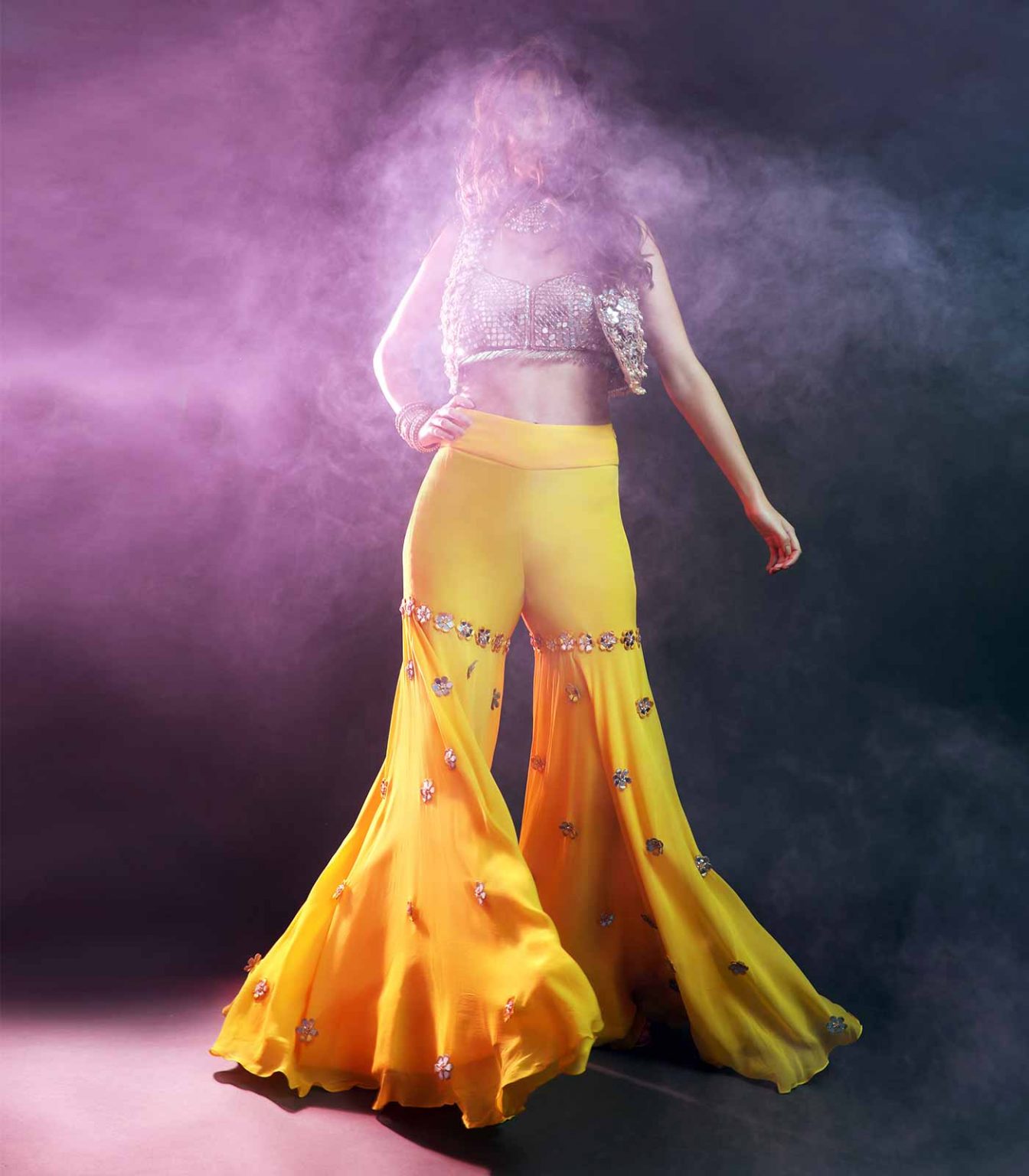 Sharara Jacket & Choli – Akanksha Gajria